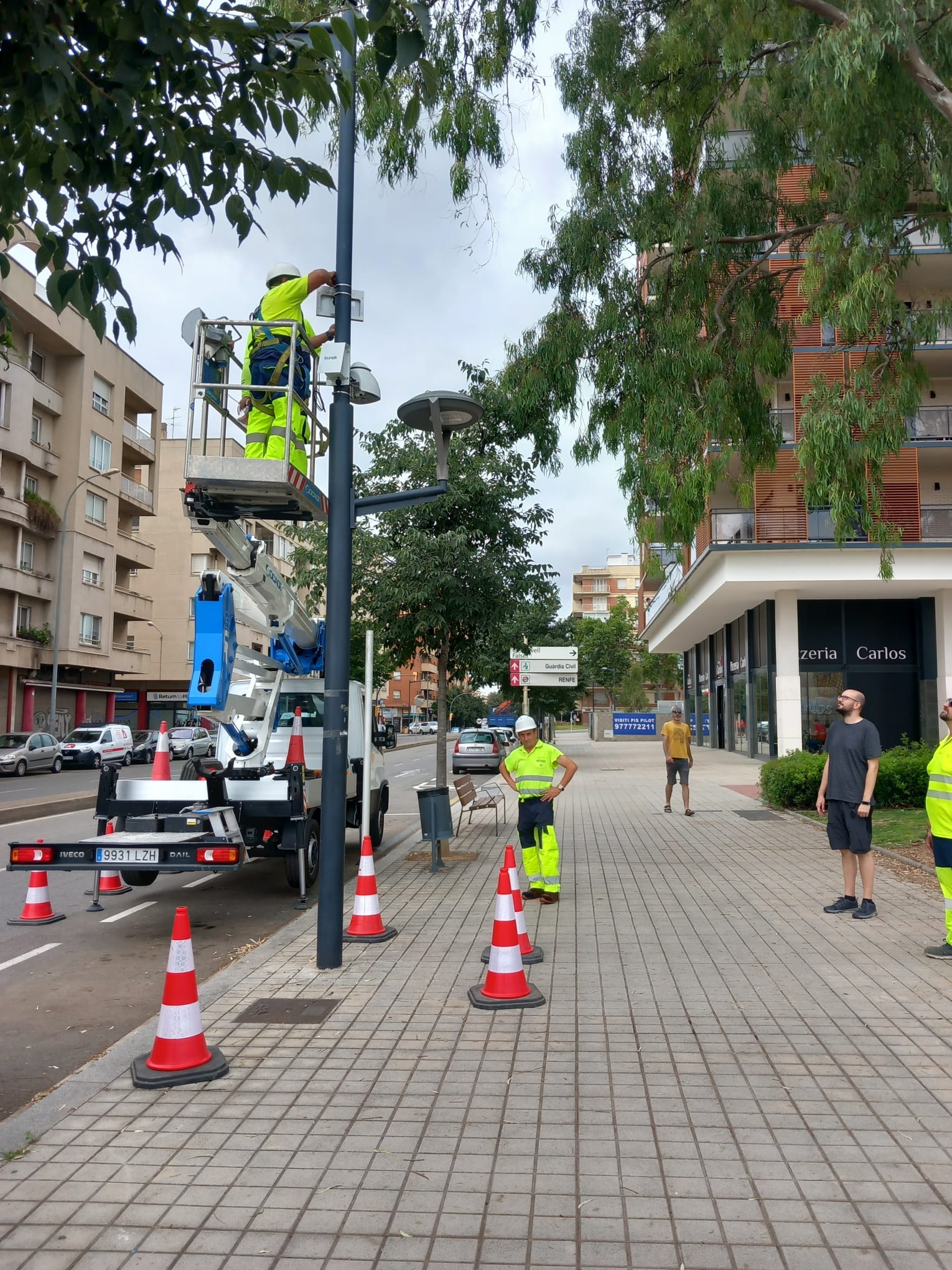 Finalitzen les obres del projecte tècnic de la Zona de Baixes Emissions ...