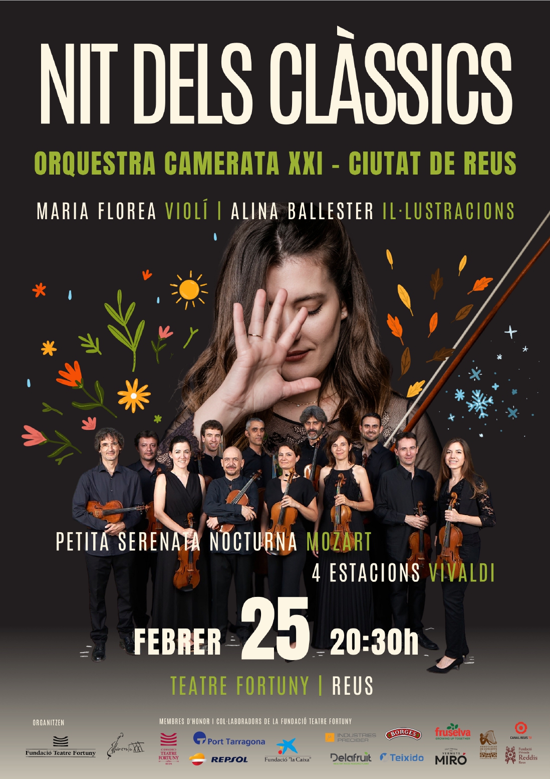 La Fundació Teatre Fortuny i la Camerata XXI organitzen un concert ...